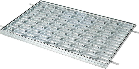 Galvanised Hinged Frame and Grates - Ferrum